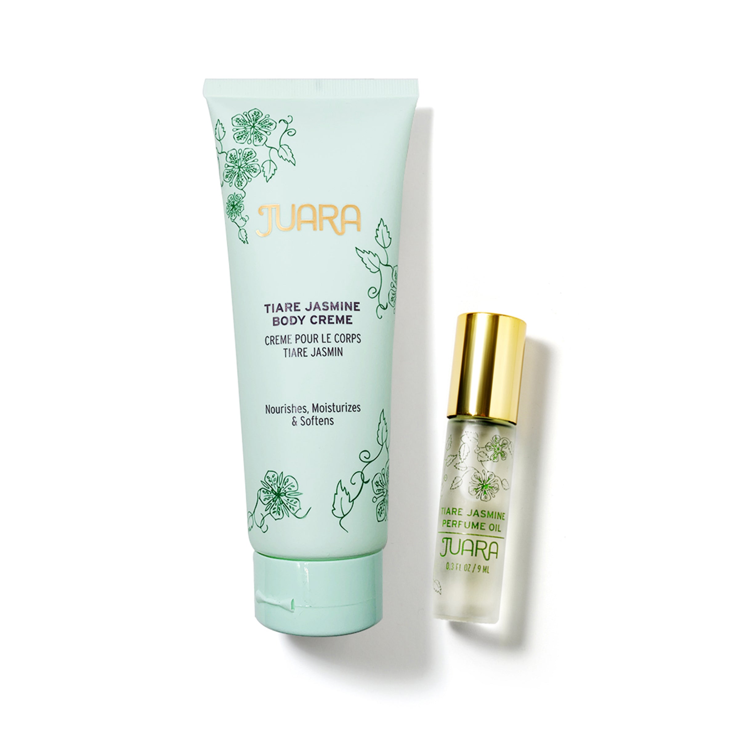 Tiare Jasmine Uplifting Essentials Set – JUARA Skincare
