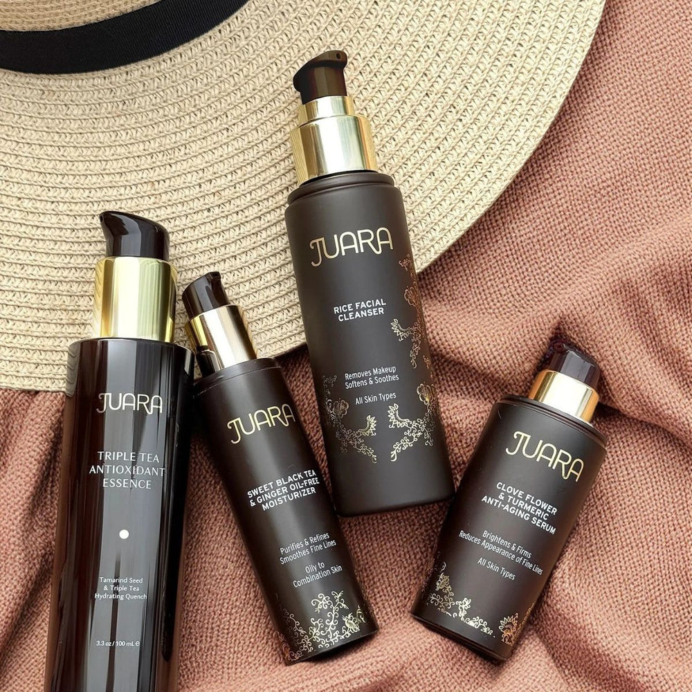 Complete Facial Skincare Regimen for Oily & Combination Skin | 4-Step Kit to Balance Acne-Prone ...