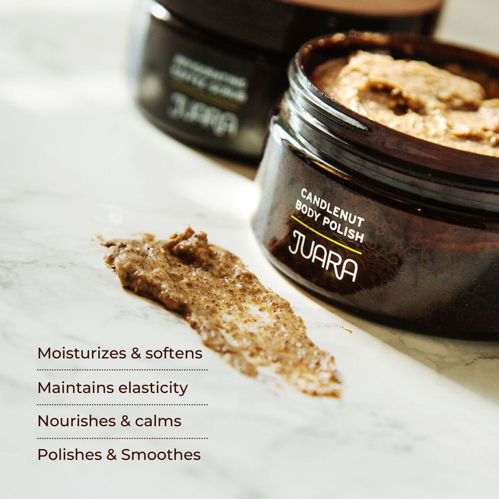 Candlenut Body Polish | Our Classic Moisturizing & Exfoliating Scrub – JUARA Skincare