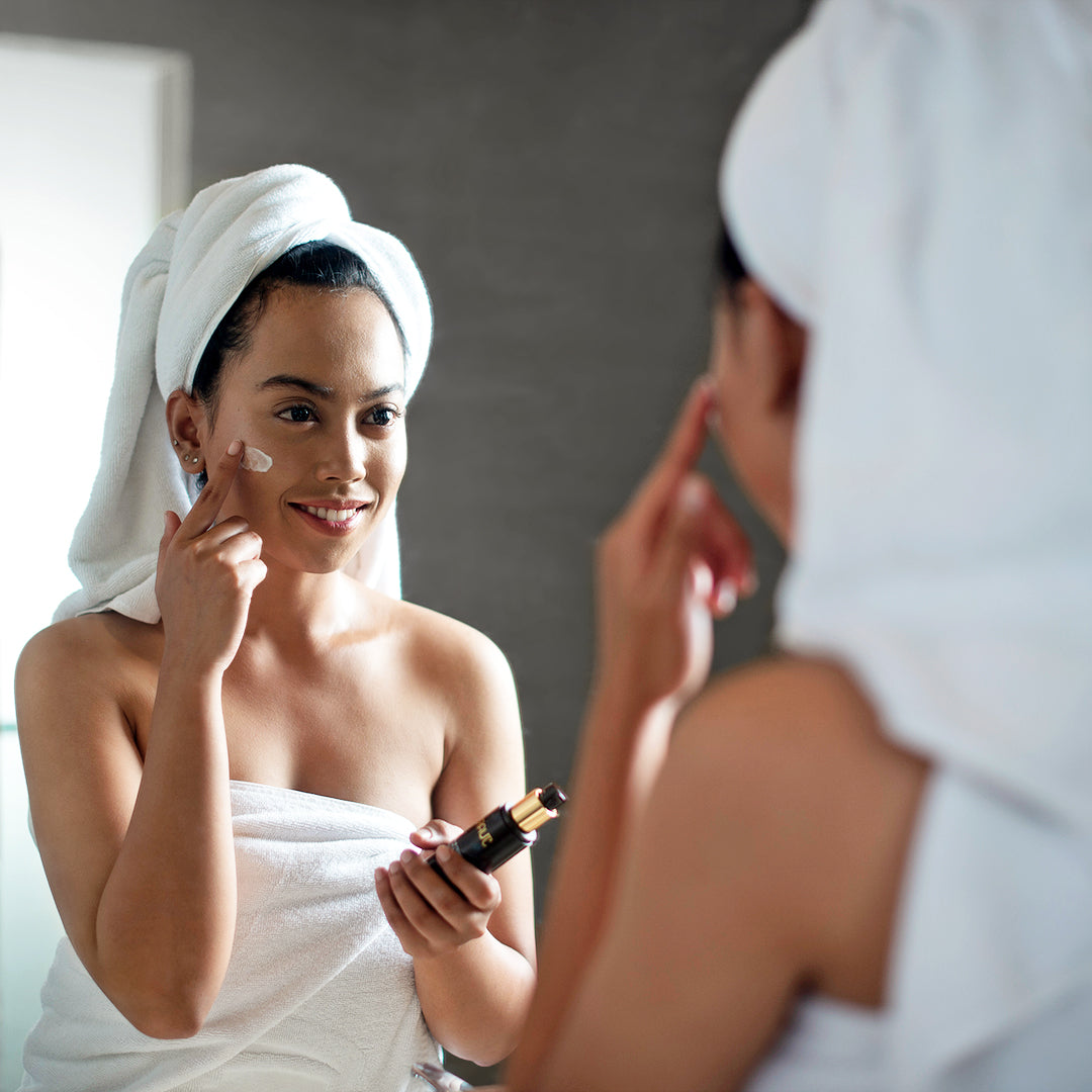 Moisturizer for Facial Skin Infused With Black Tea & Rice Bran Oil – JUARA Skincare